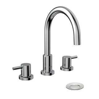 Belanger Two-Handle Widespread Bathroom Faucet with Drain Assembly ...