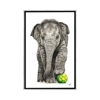 iCanvas "Playtime Elephant" by Astra Taylor-Todd Framed - Bed Bath ...