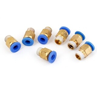 6mm Push in Male Threaded Quick Coupler Joint Air Pneumatic Connector ...