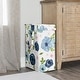 Sweet Jojo Designs Blush Pink Navy Blue Boho Floral Girl Foldable ...