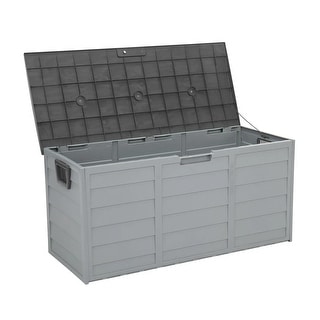 All Weather UV Pool Deck Box Storage Shed Bin - Bed Bath & Beyond ...