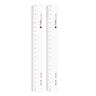 Straight Ruler Metric Clear Measuring Tool for Classrooms Home Office ...