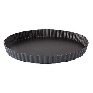 Matfer Bourgeat - 332225 - 9 1/2 in Fluted Exopan® Tart Pan w ...