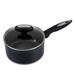 Ultimate Nonstick Saucepan with Glass Lid Small Sauce Pan Non-Stick ...
