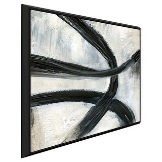 "Abstract Rings II" Print on Floating Canvas - Bed Bath & Beyond - 36488043