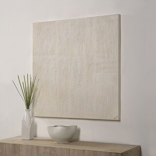 Mimosa Wooden Wall Art - White - Bed Bath & Beyond - 39866889