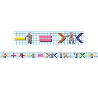 Mathematics Brainy Border - Bed Bath & Beyond - 17113406