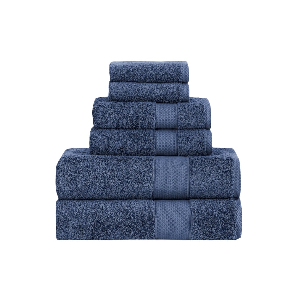 Blue Turkish Cotton Bath Towel Sets - Bed Bath & Beyond