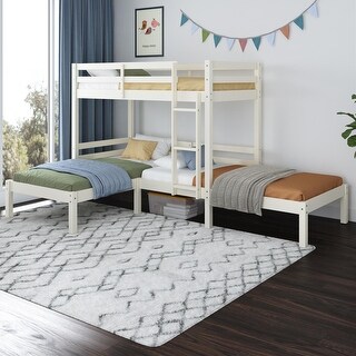 L Shaped Triple Bunk Bed