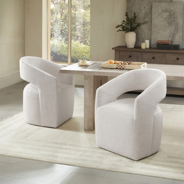 Barrel back dining room chairs store
