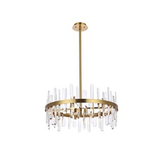 Indigo Home 25 inch crystal round pendant - Bed Bath & Beyond - 40537429