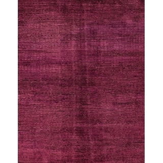 Ahgly Company Machine Washable Abstract Bright Maroon Red Area Rugs ...