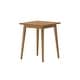 Plank and Beam Mid-Century Modern Square Side Table - 20" x 20" - Bed ...