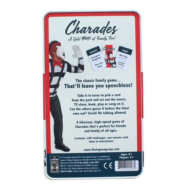 Charades Family Card Game | 200 Challenges - Bed Bath & Beyond - 38425393