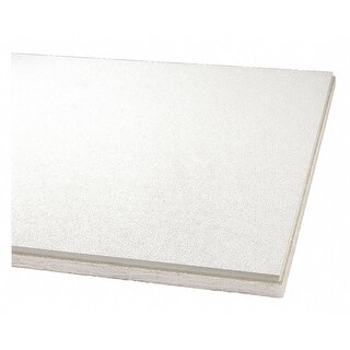 Ceiling Tile: Optima, 48 in Lg, 24 in Wd, Square Tegular Edge, 15/16 in ...