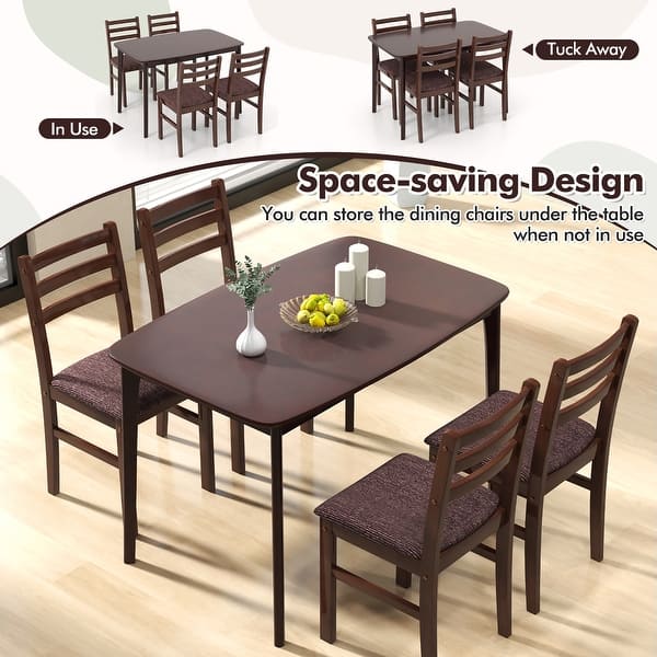 tuck in dining table set