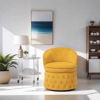 360 Degree Swivel Cuddle Barrel Accent Sofa Chairs, Round Armchairs ...