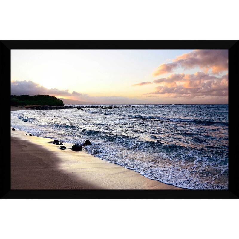 "Sunset Beach (Horizontal)" Print on Acrylic - Overstock - 36559669