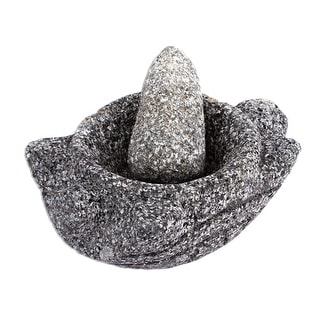 Novica Handmade Turtle Tradition I Basalt Molcajete - Bed Bath & Beyond ...