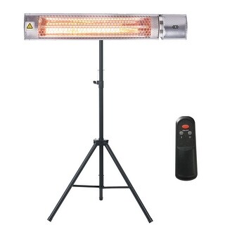 1500W Indoor/Outdoor Halogen Infrared Electric Space Heater, Wall ...