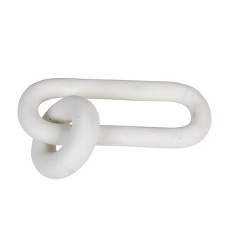 Catina Chain Link, White - Bed Bath & Beyond - 40442570