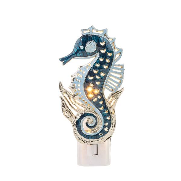 Seahorse Electric Night Light 7 Watt Replacement Bulb Blue and Silver ...