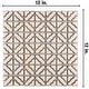 Merola Tile Hudson Tower Beige 12" x 12" Porcelain Floor and Wall Tile ...