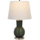 SAFAVIEH Nirav 22-inch Glass Table Lamp - 14"W x 14"D x 22"H - Bed Bath ...