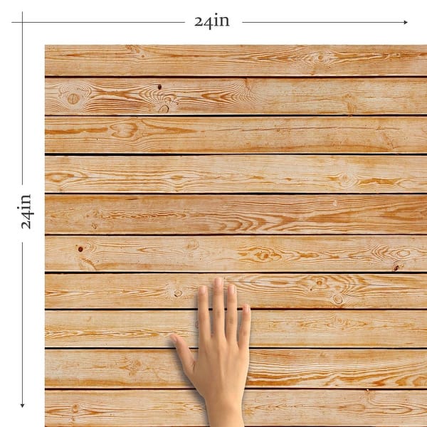 Brown Shiplap Textured Peel and Stick Removable Wallpaper 365a - Bed ...
