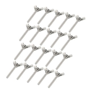 Wingbolt Butterfly Wing Thumb Hand Screws Bolts M4x30mm 0.7mm Pitch ...