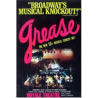 "Grease (Broadway) (1972)" Poster Print - Bed Bath & Beyond - 24130644