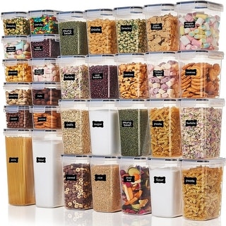 32pcs Airtight Food Storage Containers Set - Bed Bath & Beyond - 39079856