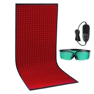 Red Light Therapy Mat for Full Body, LED Light Therapy Pad & Controller ...