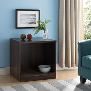Modern Pet End Table with Removable Mat in Dark Walnut - Bed Bath ...