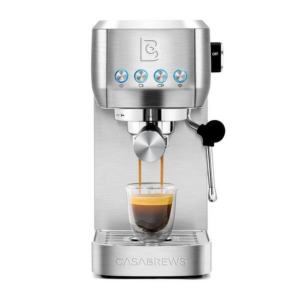 Casabrews 20-Bar Espresso Coffee Machine with Space Saving Design - On ...
