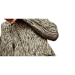 Royalty By Maluma Men's Relaxed Fit Jacquard Sweater Jacket Beige Size ...