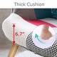 Modern Accent Arm Chair Creative Splicing Cloth Surface Chair and ...
