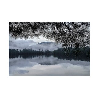 Kelly Sinclair 'Rainy Day Cooper Lake' Canvas Art - Bed Bath & Beyond ...
