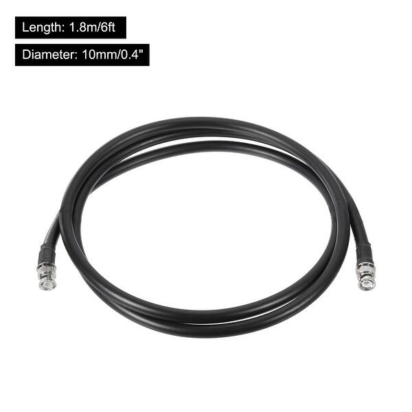 BNC Male to BNC Male Coaxial Cable RG8 10mm Low Loss for Cameras ...