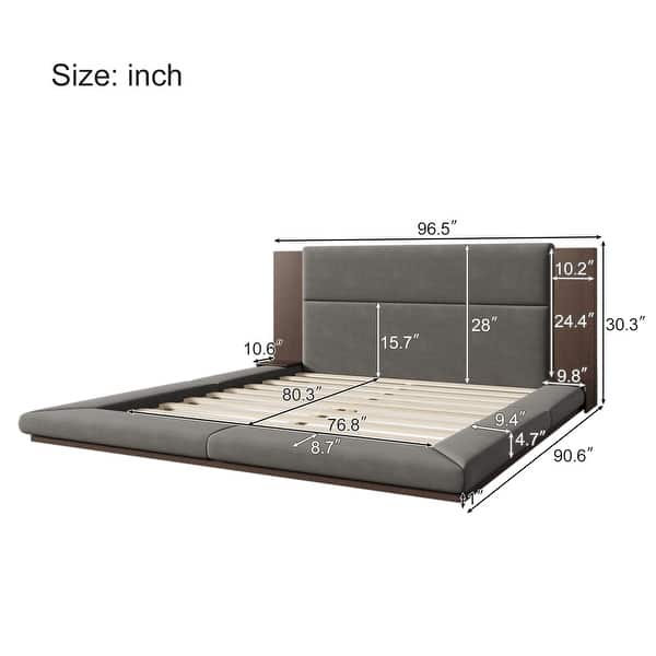 bed built in floor