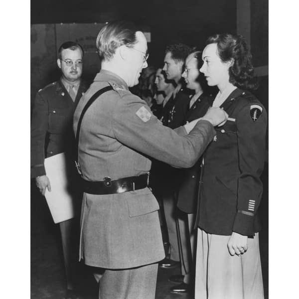 Kay Summersby With Her World War Ii Memorabilia Her Autographed ...