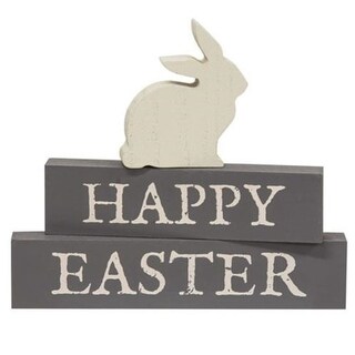 3/Set Happy Easter Block Stackers - 0.75"W x 7"L x 6"H - Bed Bath ...