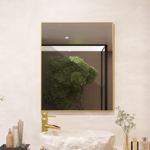 bathroom mirror design square