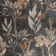 Solstice Black Gold Wallpaper - Bed Bath & Beyond - 42922865