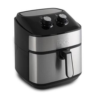 Wolfgang Puck 9.7QT Stainless Steel Air Fryer, Large Single Basket ...