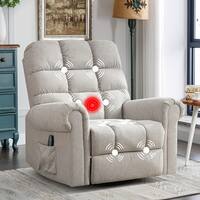 Oversized Rocker Manual Overstuffed Swivel Recliners for Big Man - Bed ...