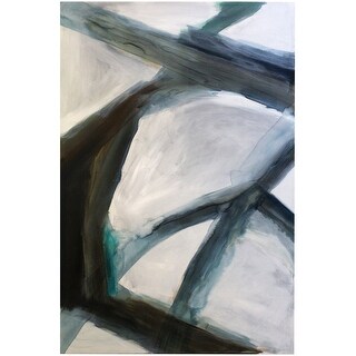 Harp & Final Gravity Handpainted Multi Colored Abstract Canvas Art ...