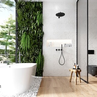 Merola Tile Manises Decor Cuero 13-1/8" x 13-1/8" Ceramic Floor and ...