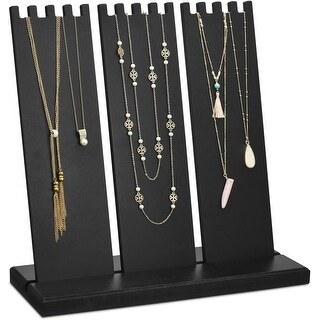 Wooden Multiple Necklace Display Stand For Selling,Jewelry Display ...