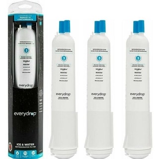3 Pack Everydrop by Whirlpool Ice and Water Refrigerator Filter 3 ...